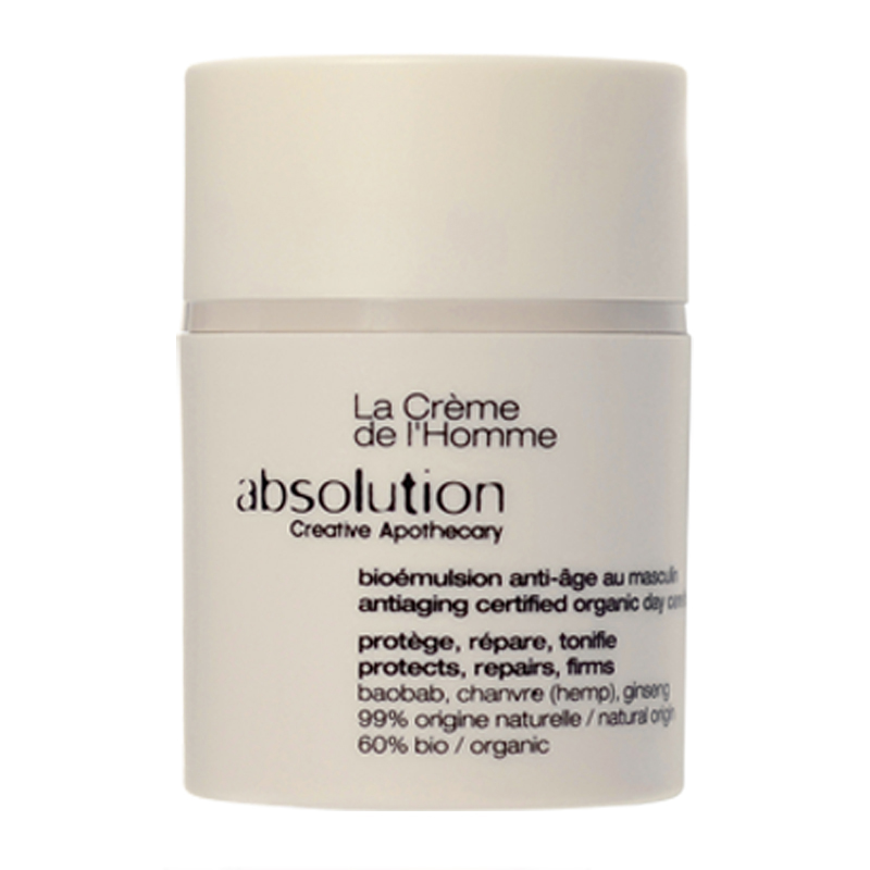 Crème bio Homme Absolution hydrate répare - la-couture.com