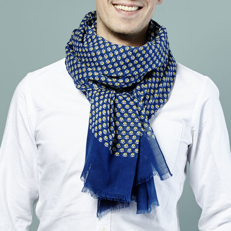 Chèche Homme Thar AV08 coton biologique - la-couture.com