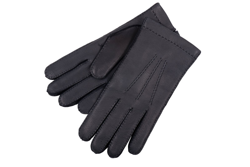 Gants doublés en cuir de Cerf et cachemire - la-couture.com